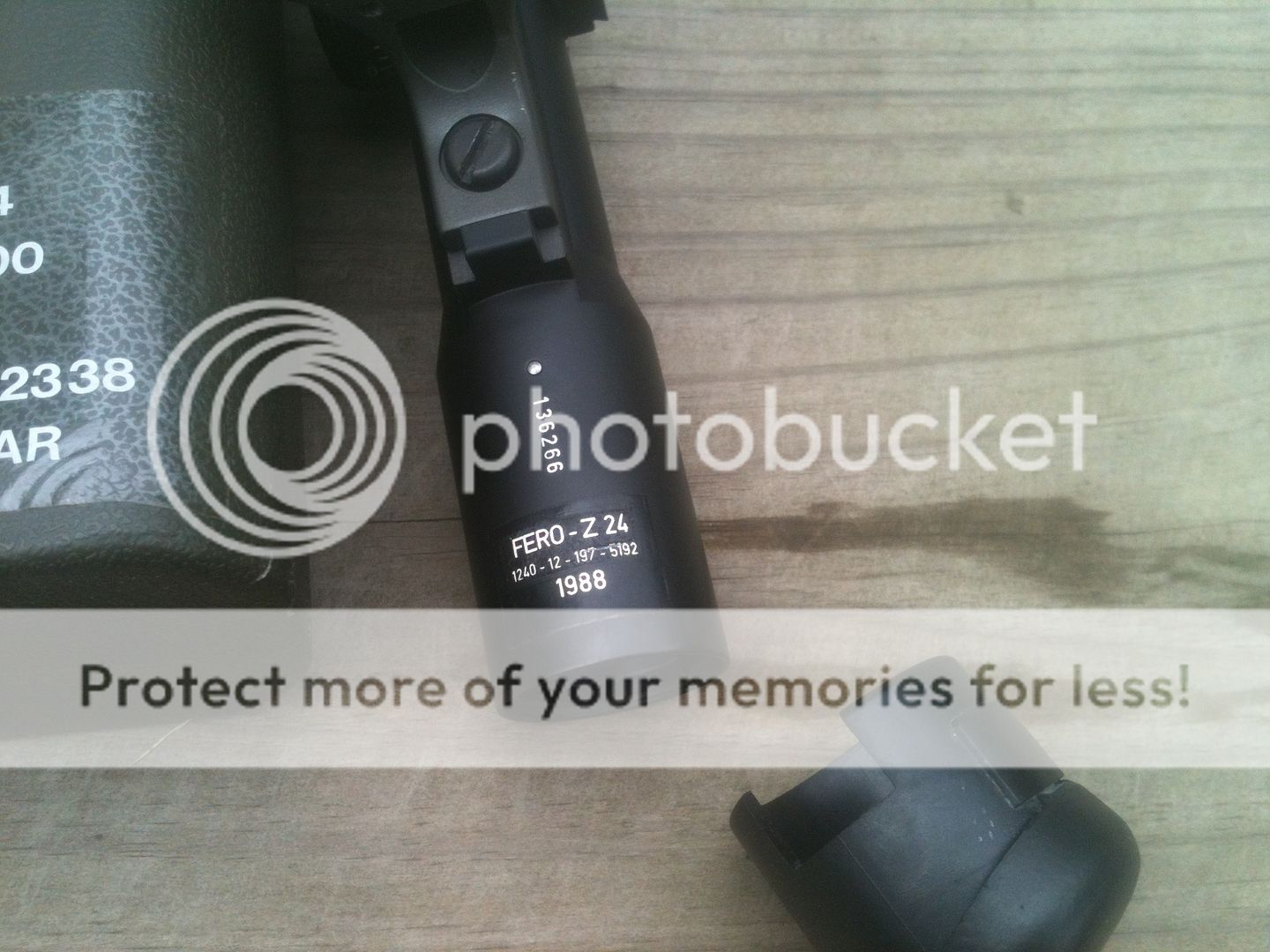 WTS 4x Hensoldt Wetzlar Fero Z24 scope & mount for HK G3/91 ***SPF ...