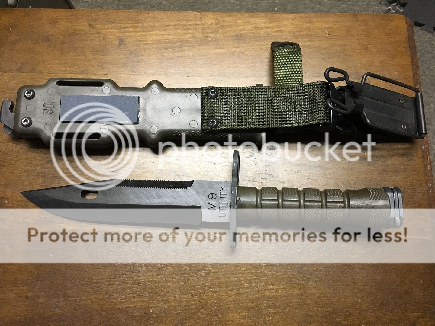 WTS RARE Early Lan Cay M9 Utility Bayonet & Scabbard - AR15.COM