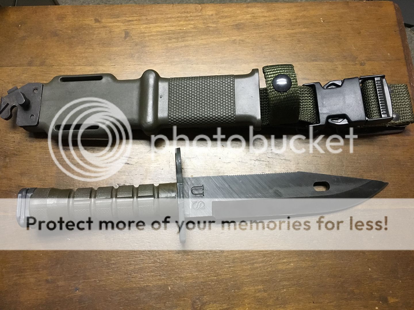 WTS RARE Early Lan Cay M9 Utility Bayonet & Scabbard - Parts and ...