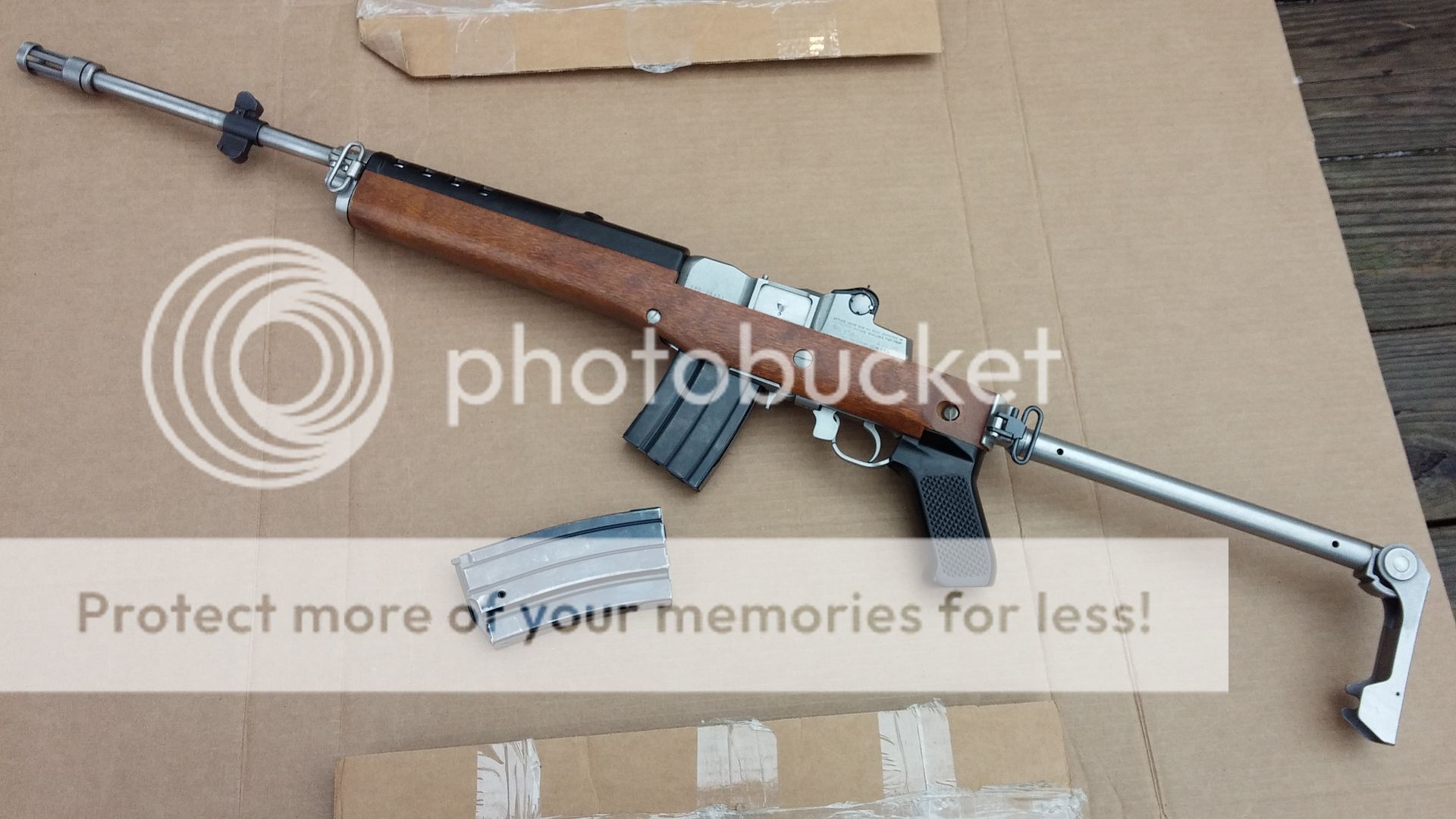 WTS RARE Original Ruger Mini 14 GB/F Stainless Folder - Page 1 - AR15.COM