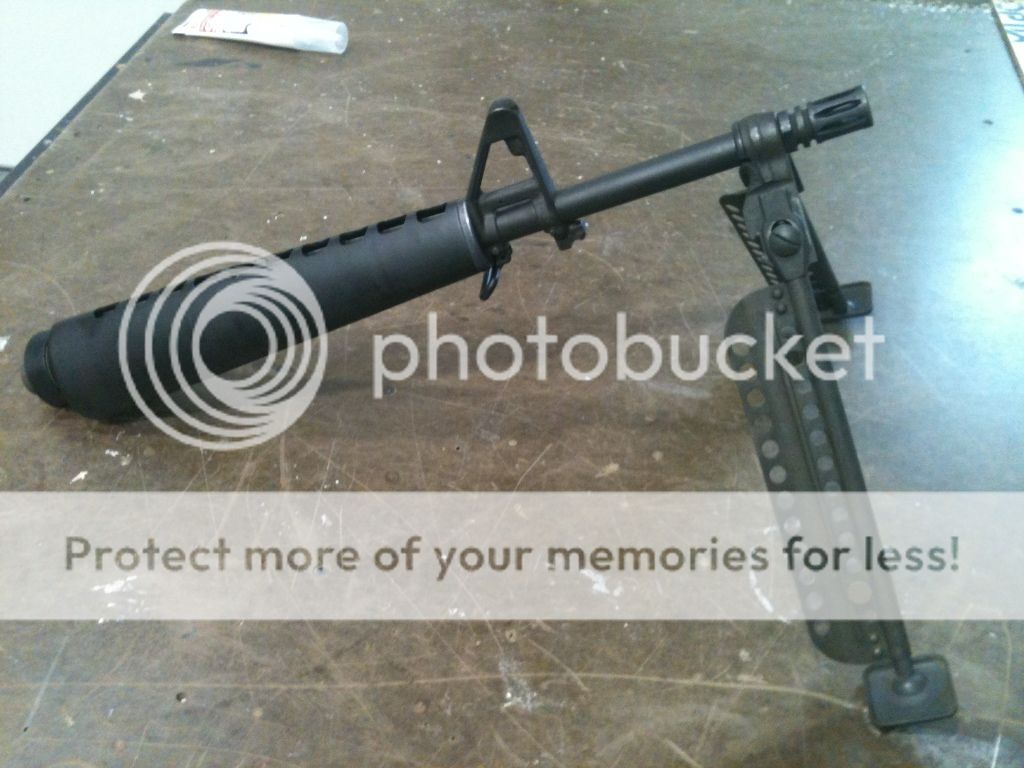 RETRO Colt 606/741 REPLICA heavy barrel with M60 bipod attachment RETRO ...