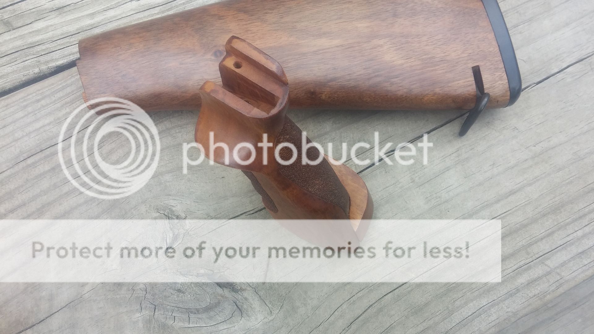 WTS Beautiful Walnut AR15 A2 Stock and Adjustable Target Grip - AR15.COM