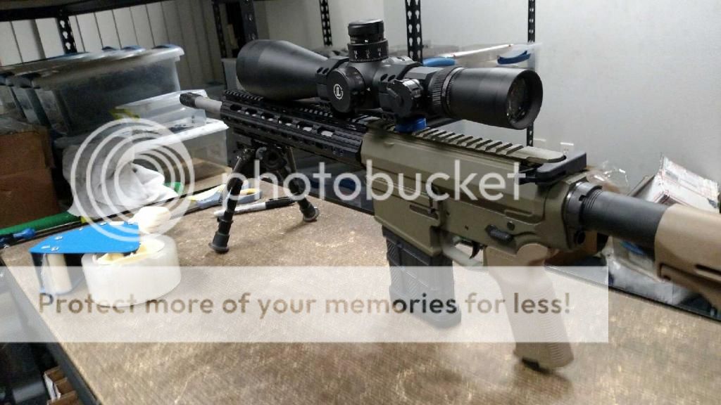 making a aero upper fit a 80% 308 tactical machining lower (and look ...