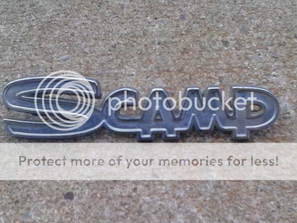 [FOR SALE] - SCAMP Emblem | For A Bodies Only Mopar Forum