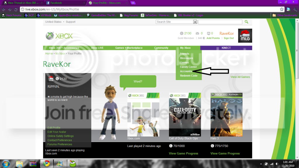 Tutorial - How To Change The Region On Your Account [XBL] | Se7enSins ...